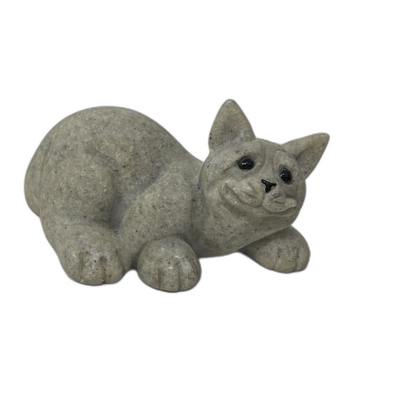 Accents | Vintage Quarry Critters Cameron Cat Figurine Second Nature ...